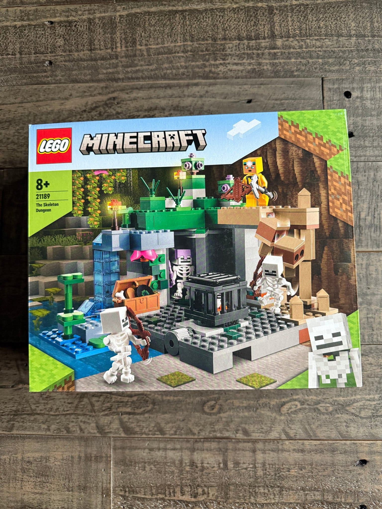 LEGO Minecraft 21189 The Skeleton Dungeon Oöppnad | Köp på Tradera ...
