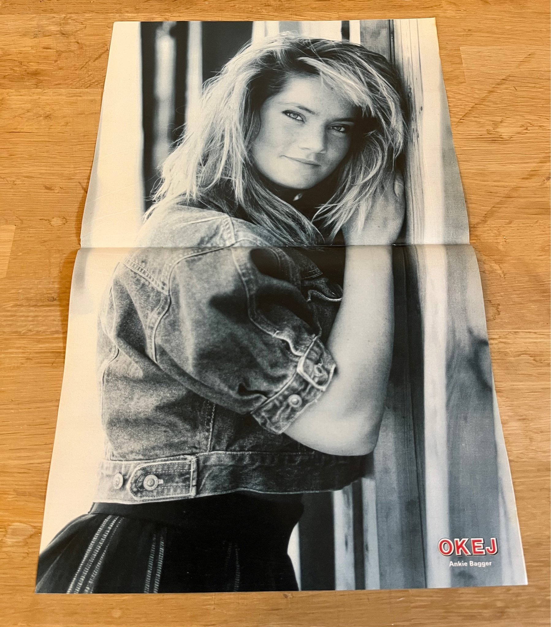 ANKIE BAGGER 1990 poster affisch plansch - Tidn.. | Köp på Tradera ...
