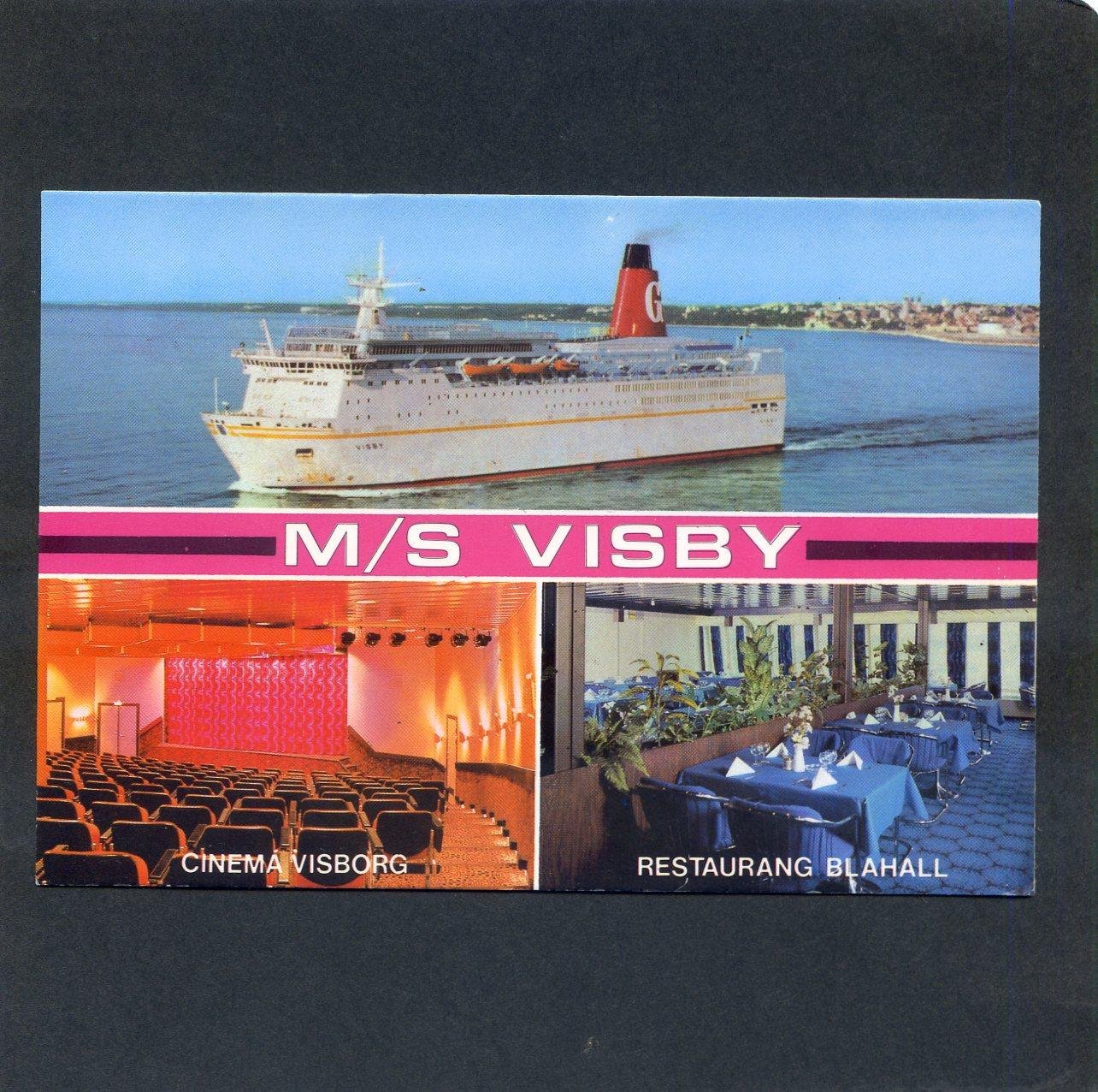 MS Visby 3bilderskort .. | Köp från LindbladCartophilia på Tradera ...