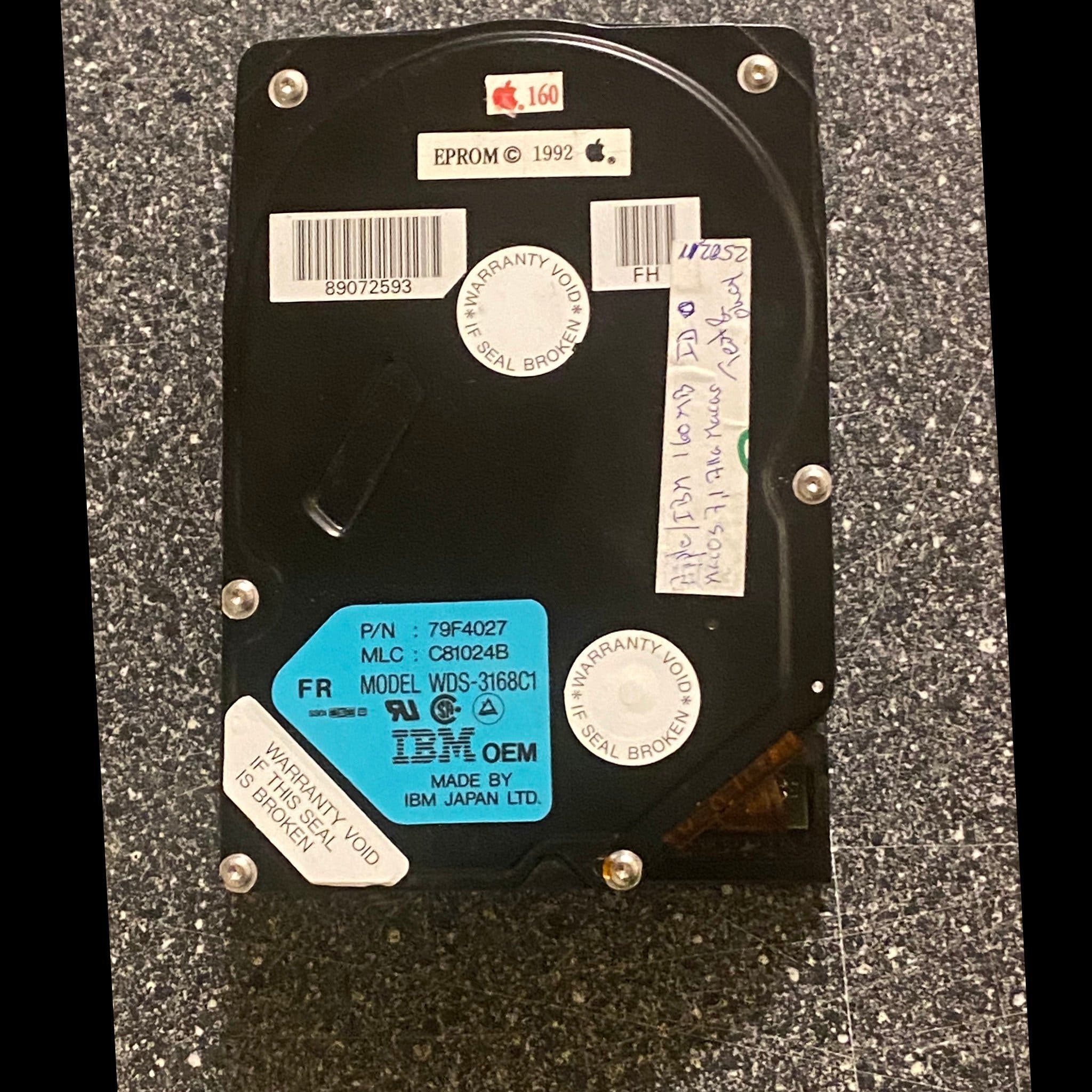 IBM 160MB SCSI Hårddisk Bild 1 - 2 Test o Okey | Köp på Tradera (704907982)