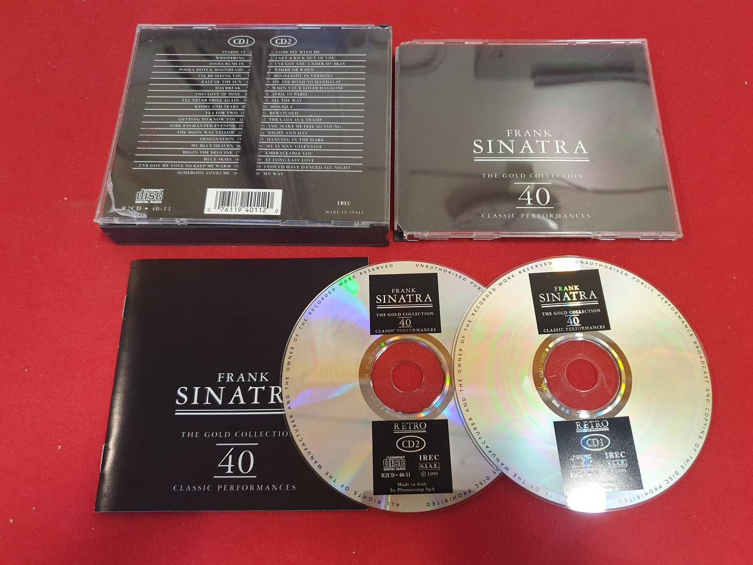FRANK SINATRA THE GOLDEN COLLEC.. | Köp från game-world på Tradera ...
