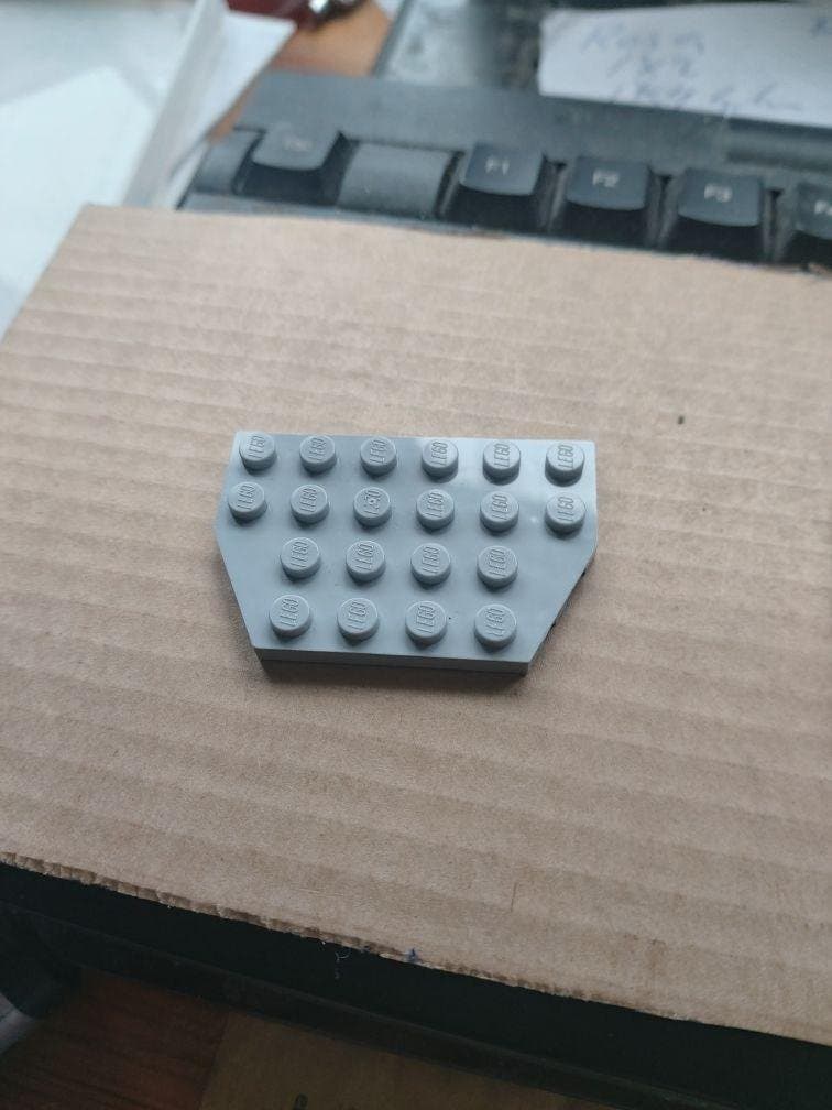 lego ljusgrå 4x6 wedge kil vinkel trubbig 6x4 | Köp på Tradera (592988414)