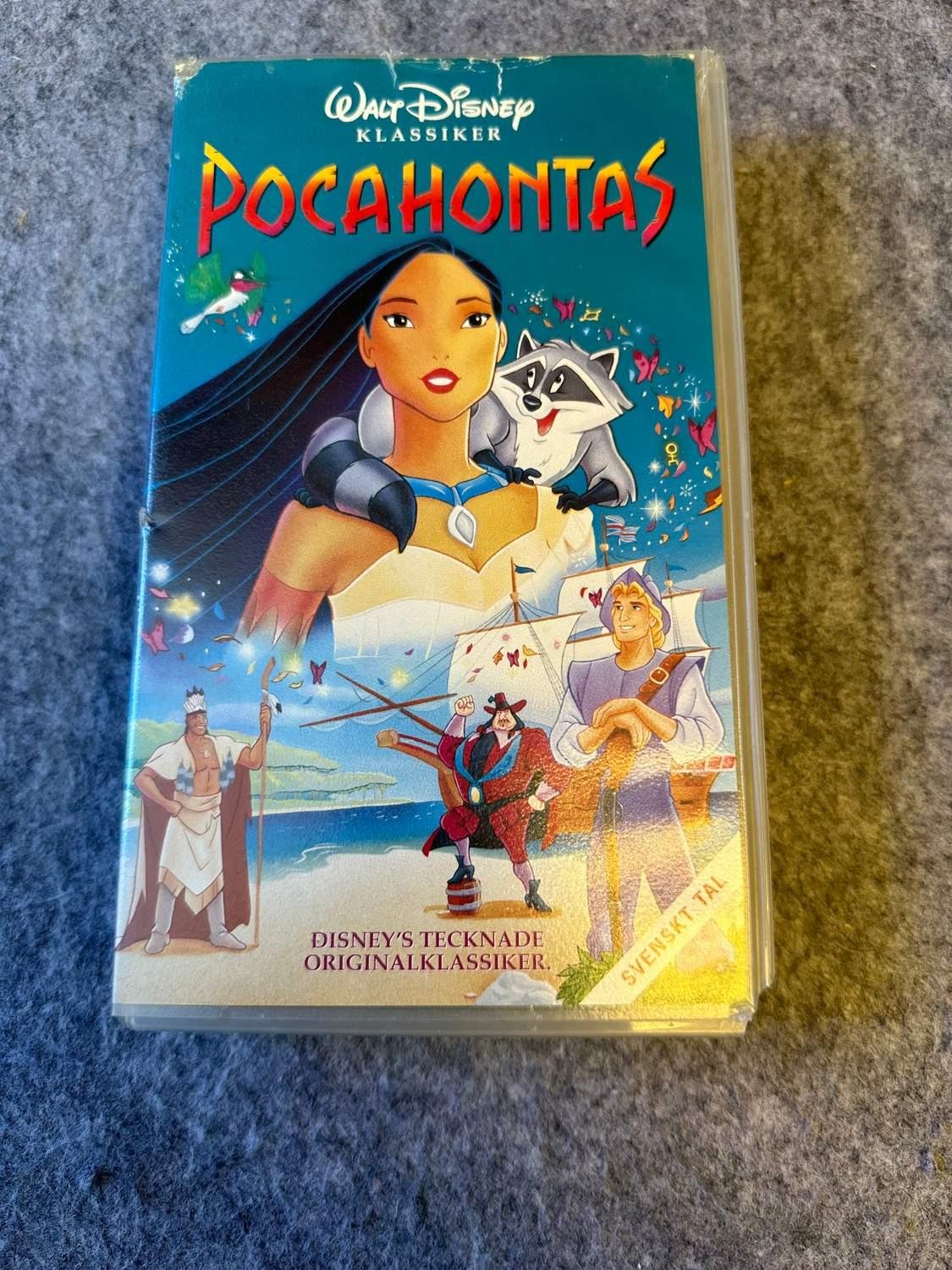 Walt Disney - Pocahontas - VHS | Köp från LindesFynd på Tradera (627701307)
