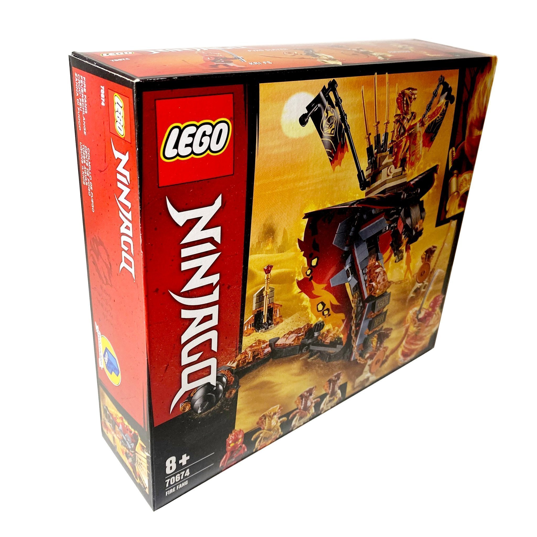 Lego Ninjago 70674 "Fire Fang" (från 2019) - sä.. | Köp på Tradera ...