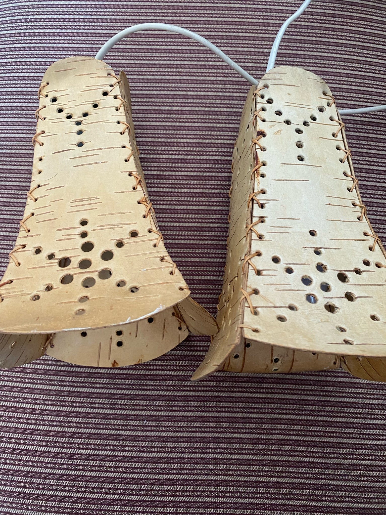 #reapåtradera fönsterlampor i björk | Köp på Tradera (703930356)