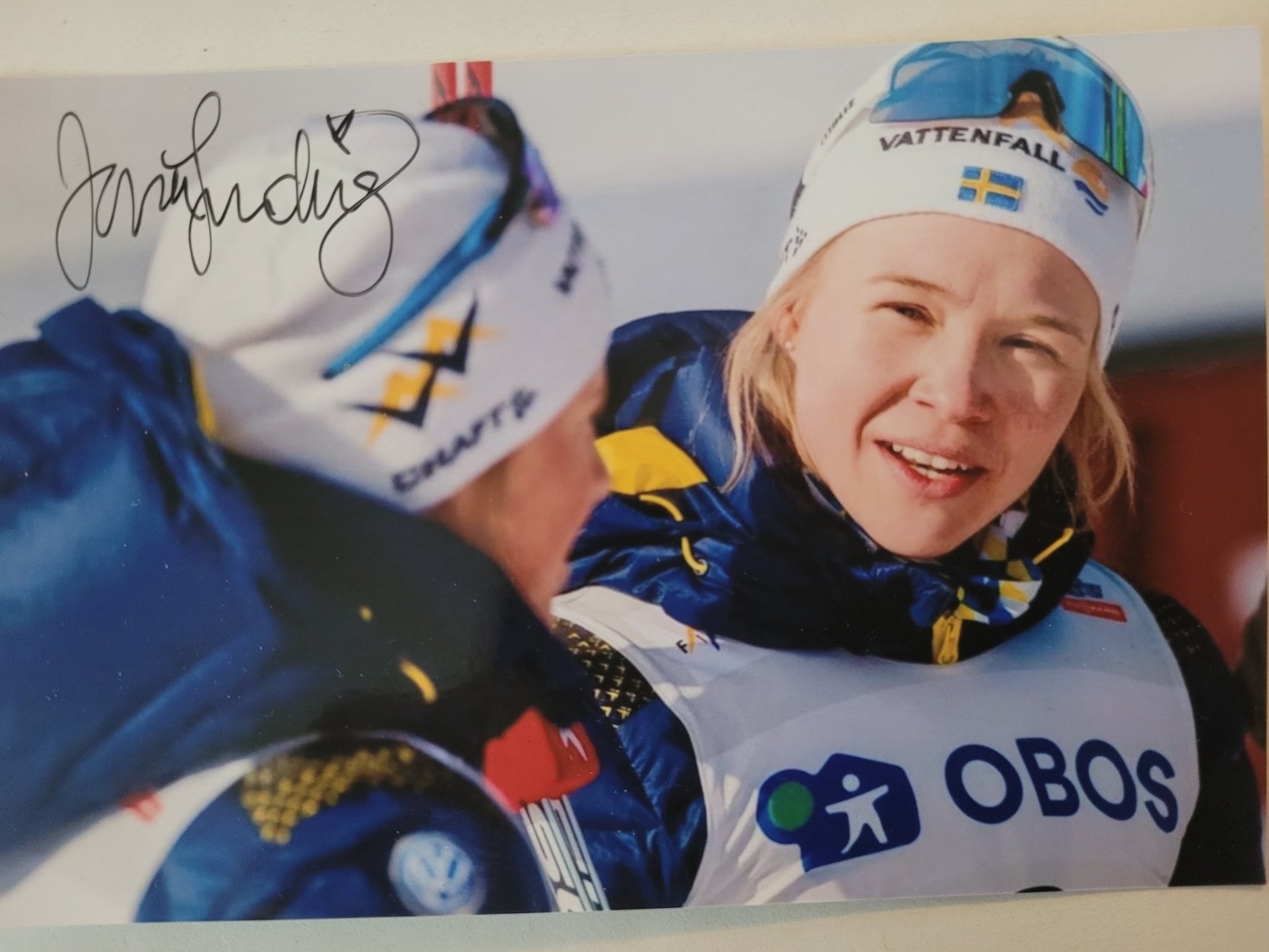 Jonna Sundling OS guld 7 VM guld mm skidor | Köp på Tradera (713712536)