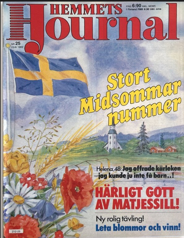 HJ 25 1982 Helena Frykstrand, Anders Pontén, Ag.. | Köp på Tradera ...