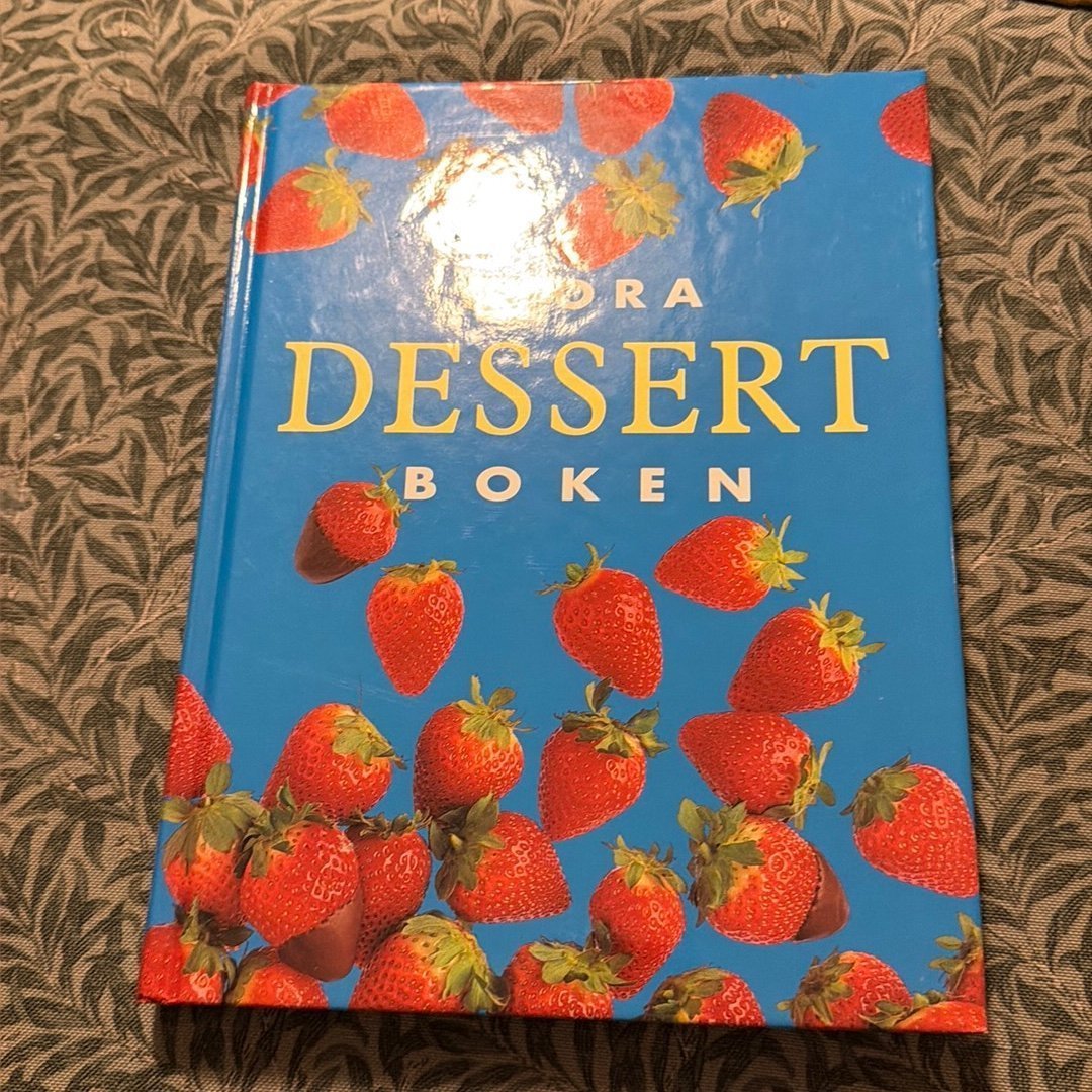 Dessertboken av Sandra, okänt publiceringsår | Köp på Tradera (708866094)