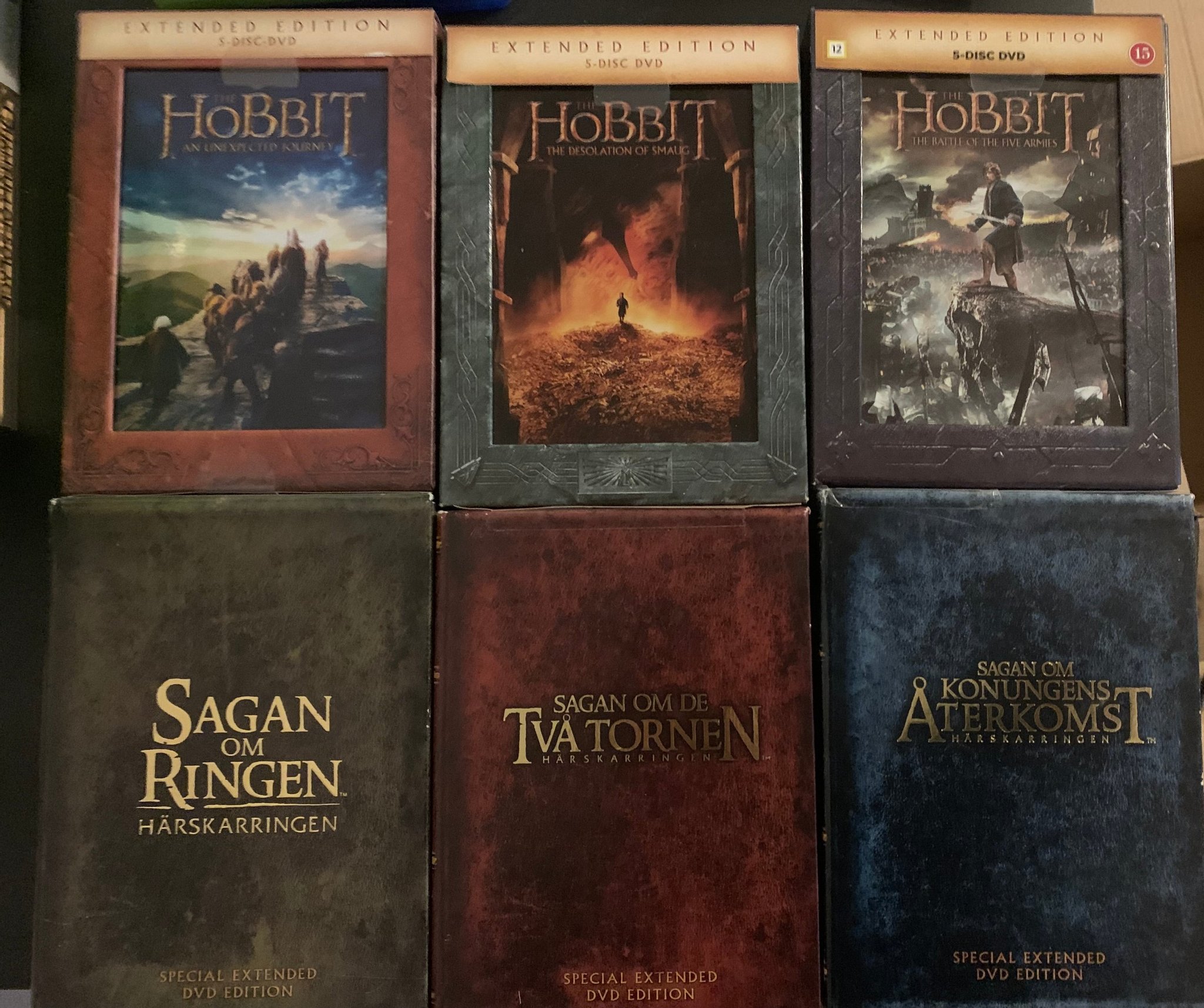 Sagan om Ringen och The Hobbit Extended Edition | Köp på Tradera (611312257)