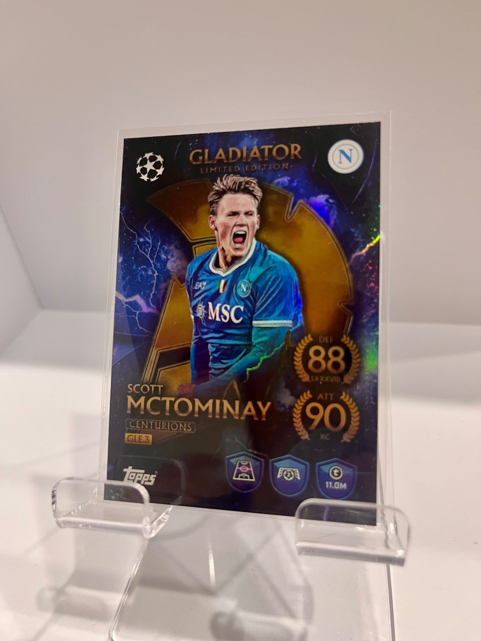 Scott Mctominay Gladiator Limited Edition Topps.. | Köp på Tradera ...