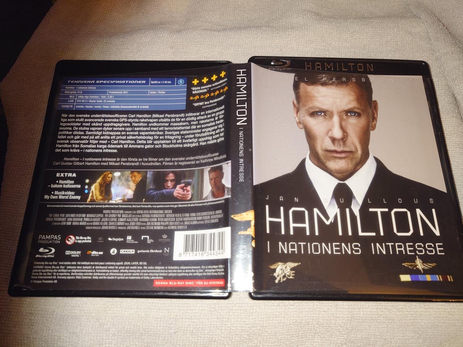 Hamilton - I nationens intresse (Blu-ray), Mika.. | Köp på Tradera ...