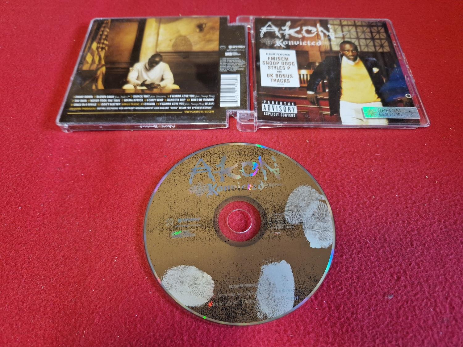 Akon Konvicted Cd