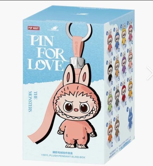 Pop Mart LABUBU – Pin for Love (N-Z) – Blind Bo.. | Köp på Tradera ...