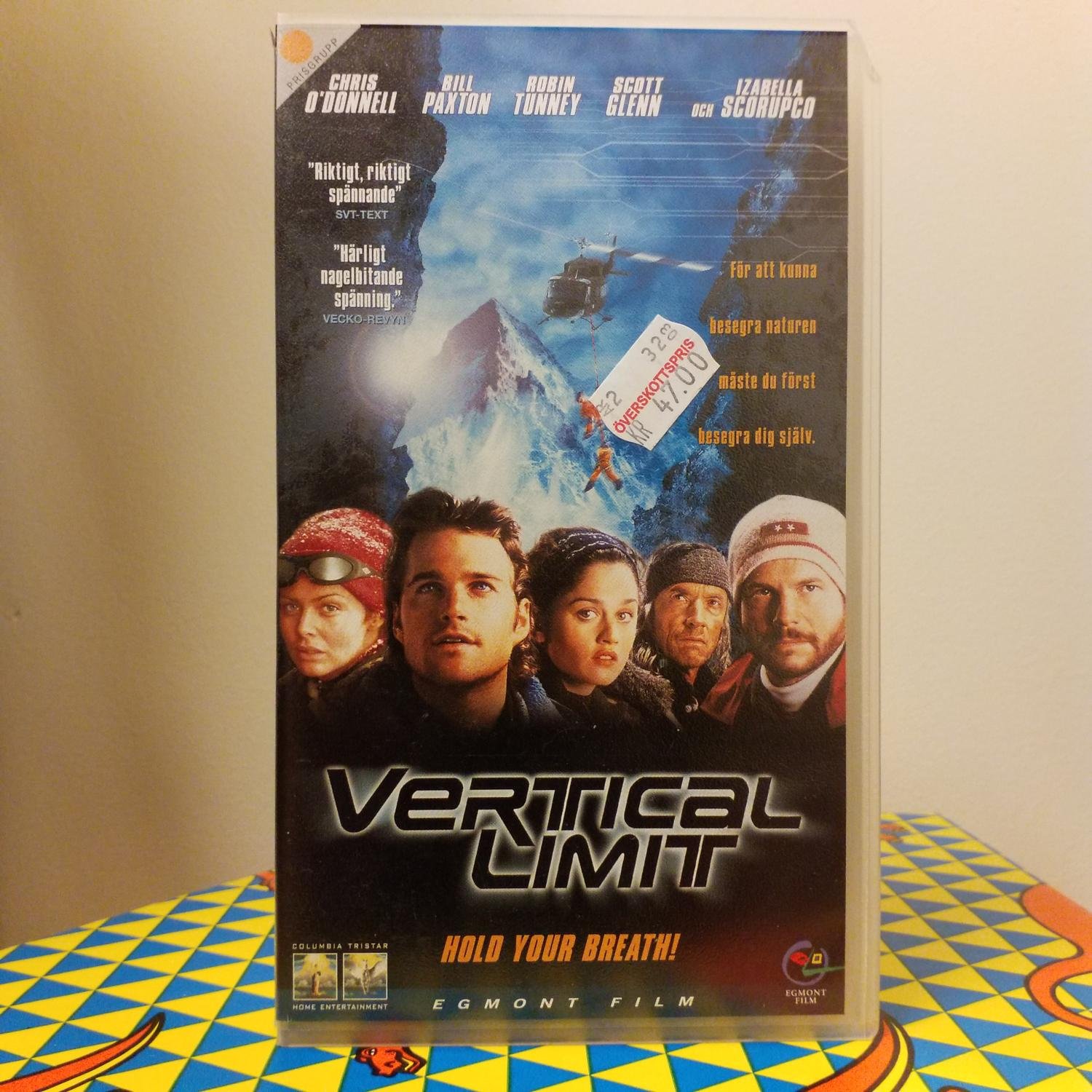 Vertical Limit VHS Chris O'Donnell Izabella Sco.. | Köp på Tradera (523087081)