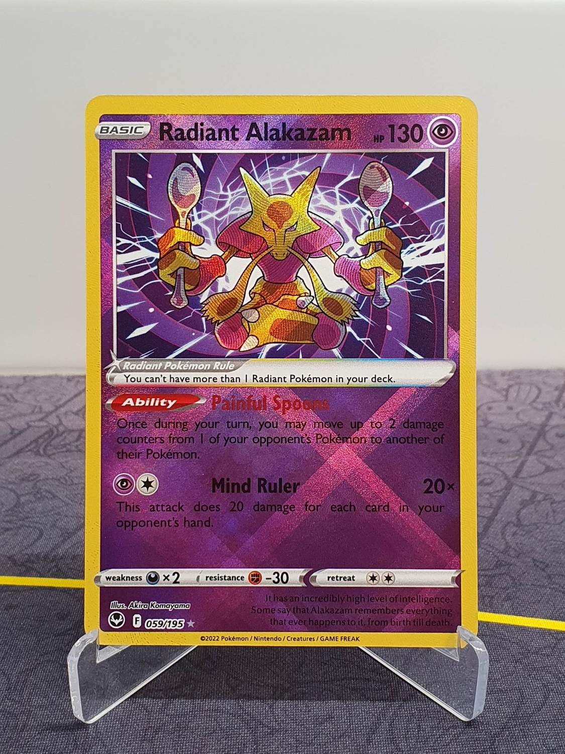 RADIANT ALAKAZAM 059/195 - Shiny Ultra Rare - S.. | Köp på Tradera ...