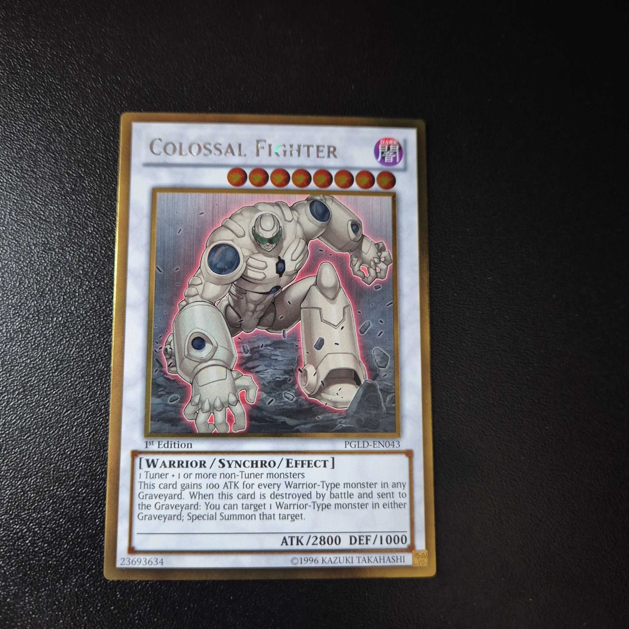 Yu-Gi-Oh Colossal Fighter PGLD-EN043 1st Edition | Köp på Tradera ...