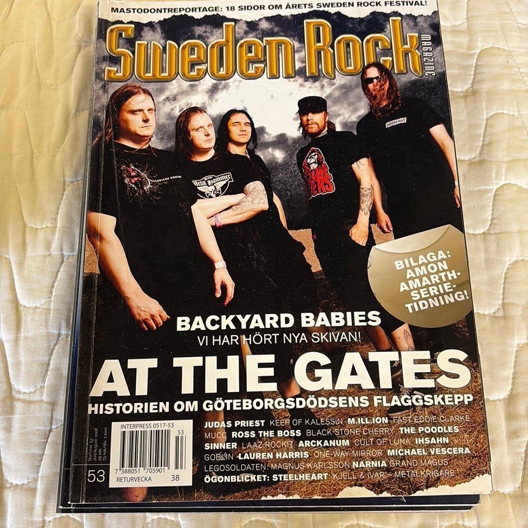 Se produkter som liknar Sweden Rock Magazine 2008 nr .. på Tradera ...