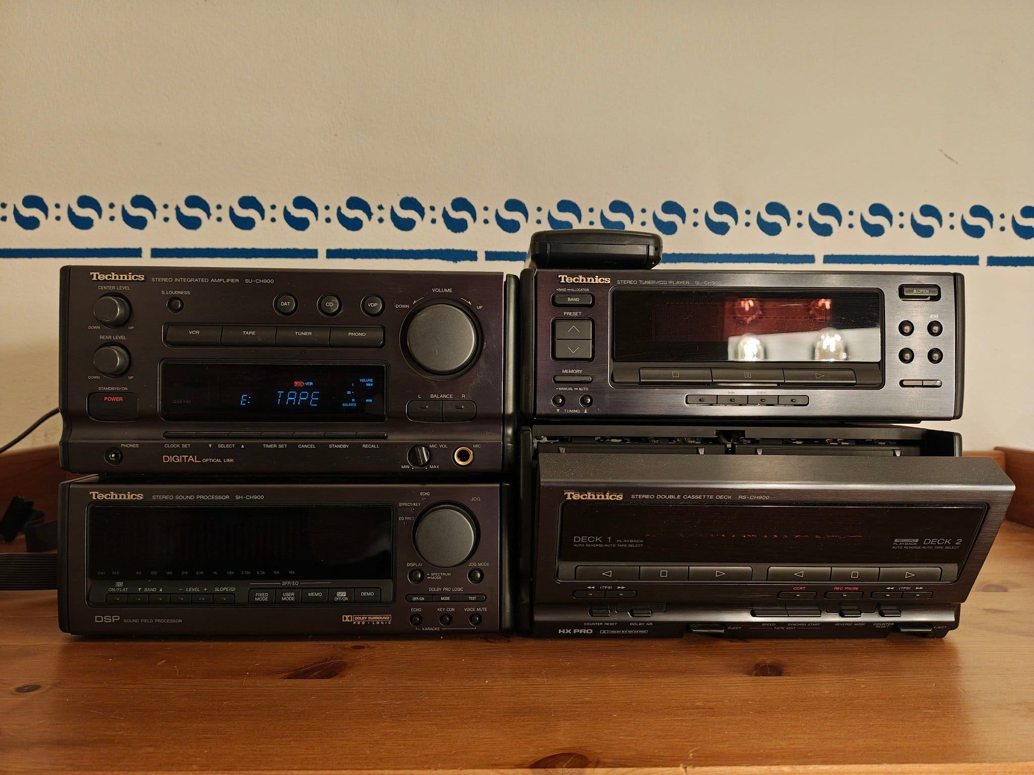 Technics Hi-Fi System SU-CH900 | Köp på Tradera (653496055)