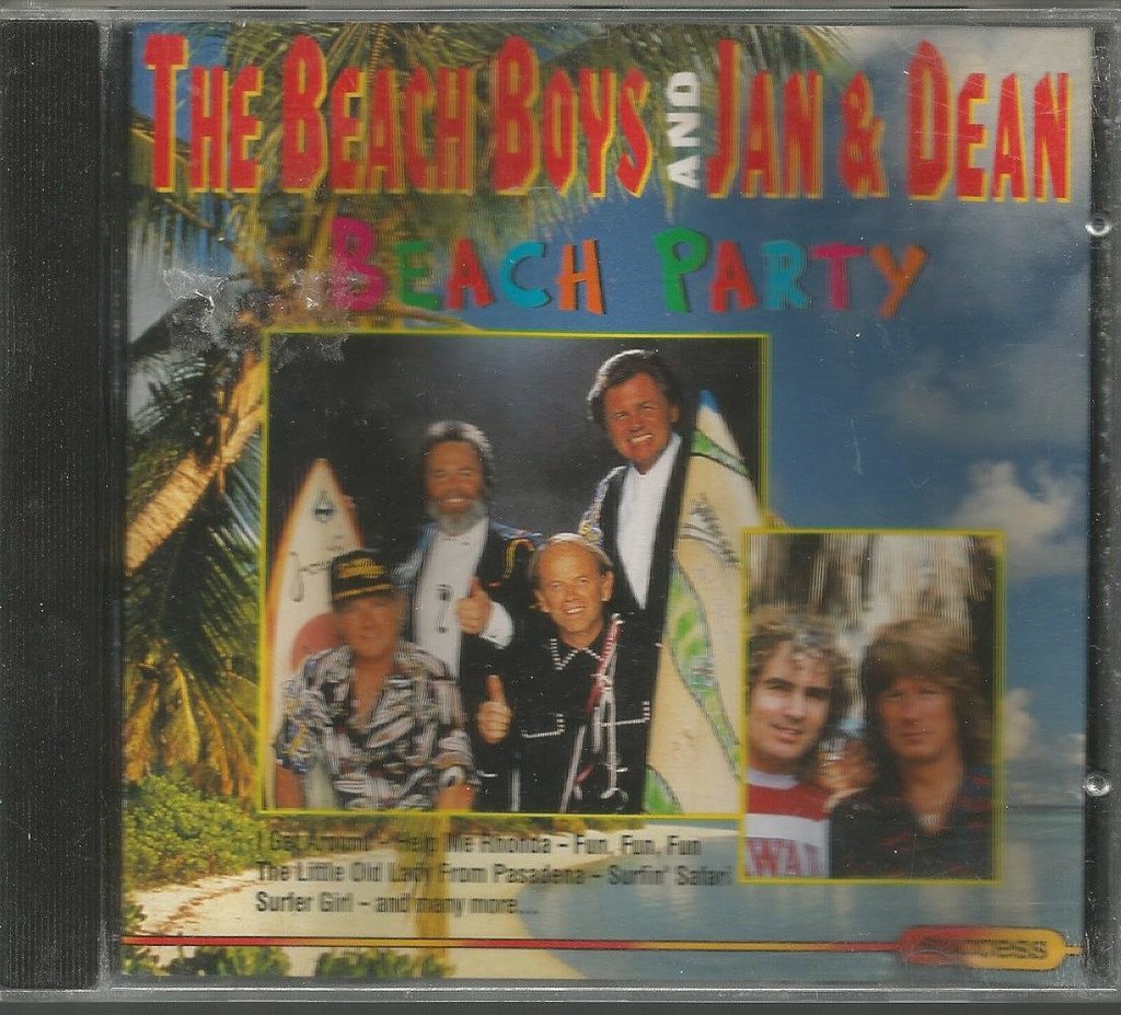 THE BEACH BOYS AND JAN & DEAN - BEACH PARTY | Köp på Tradera (345042757)