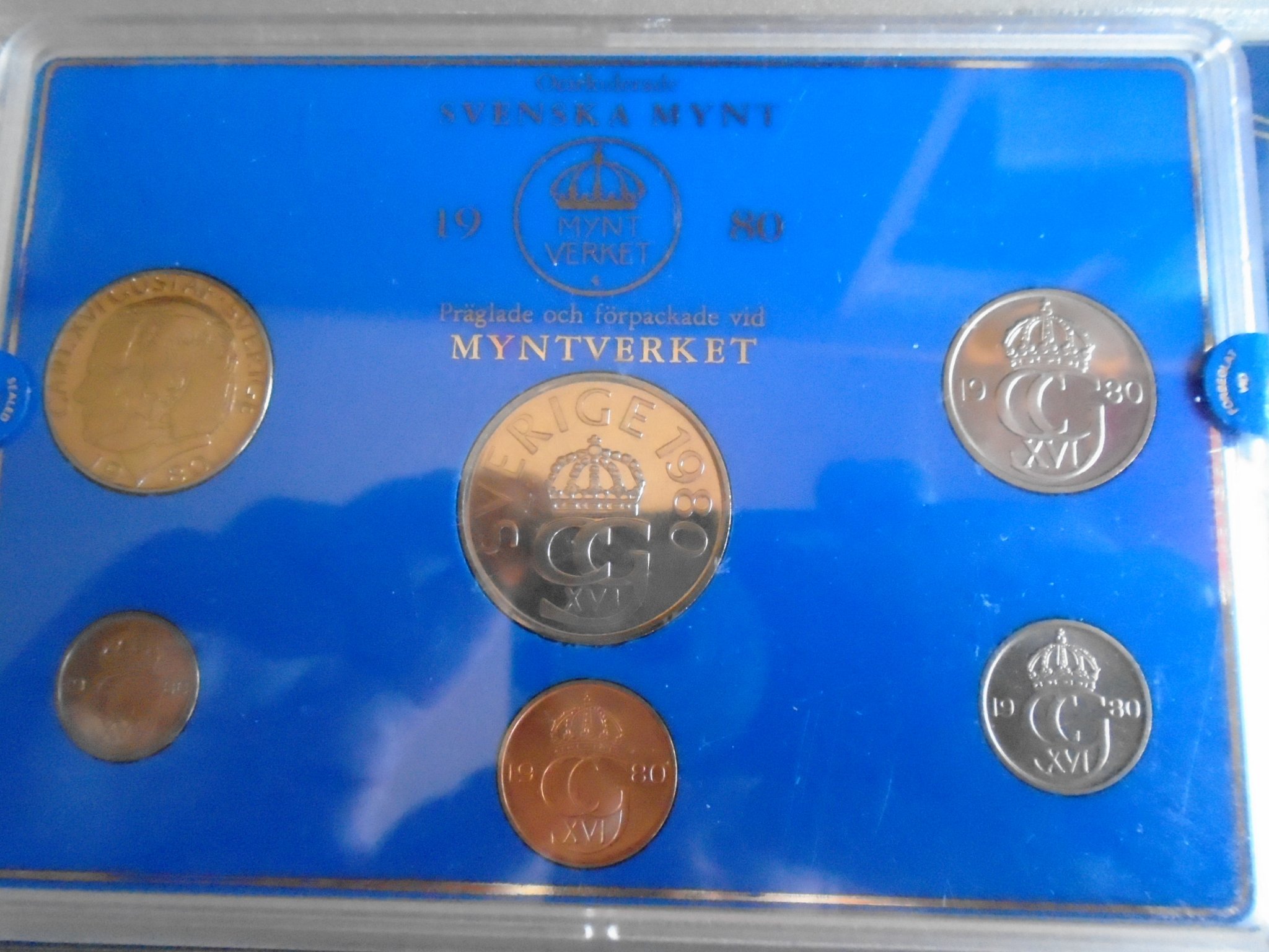 Sverige: Mynt set 1980 (401589721) ᐈ Köp på Tradera Sverige: Mynt set 1980 (401589721) ᐈ Köp på Tradera