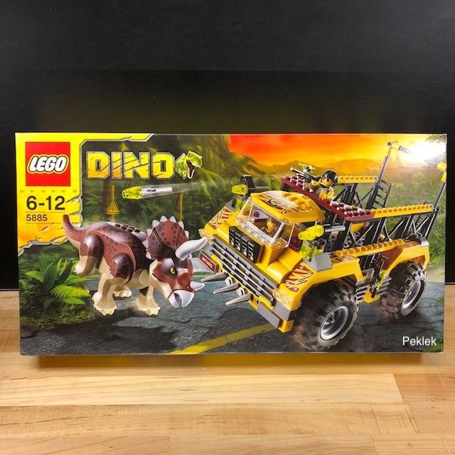 LEGO Dino / Jurassic 5885 "Triceratops Trapper".. | Köp på Tradera ...