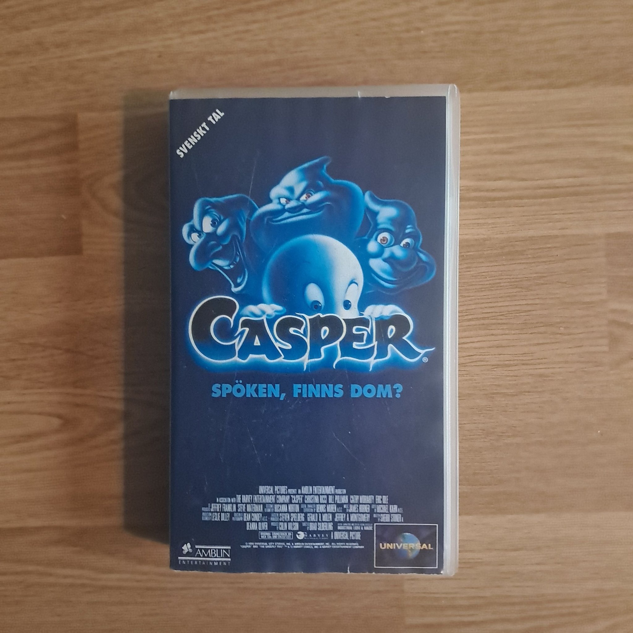 Casper – Nostalgisk 90-talsfavorit på VHS i fin.. | Köp på Tradera (697238507)