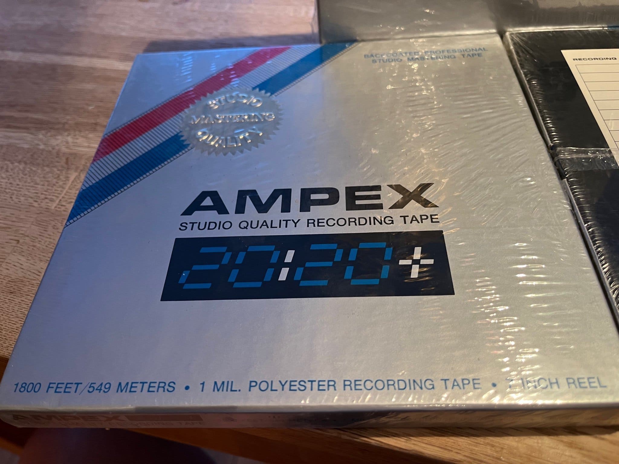 1st Ampex Studio Quality Recording N.o.s Tape 2.. | Köp på Tradera ...