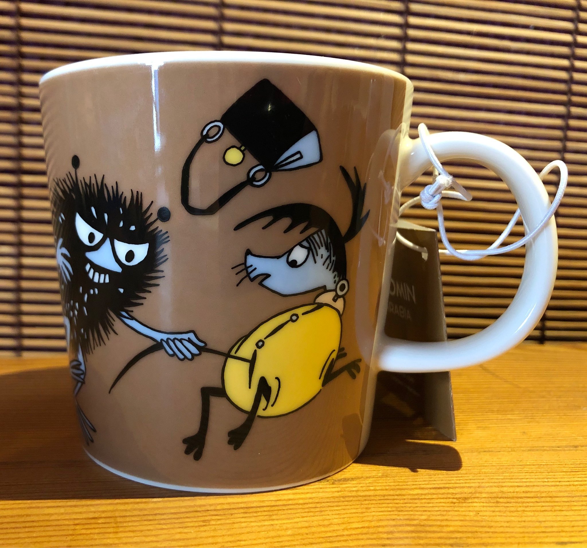 Mumin Stinky in action / i farten, kopp, Arabia.. | Köp på Tradera ...