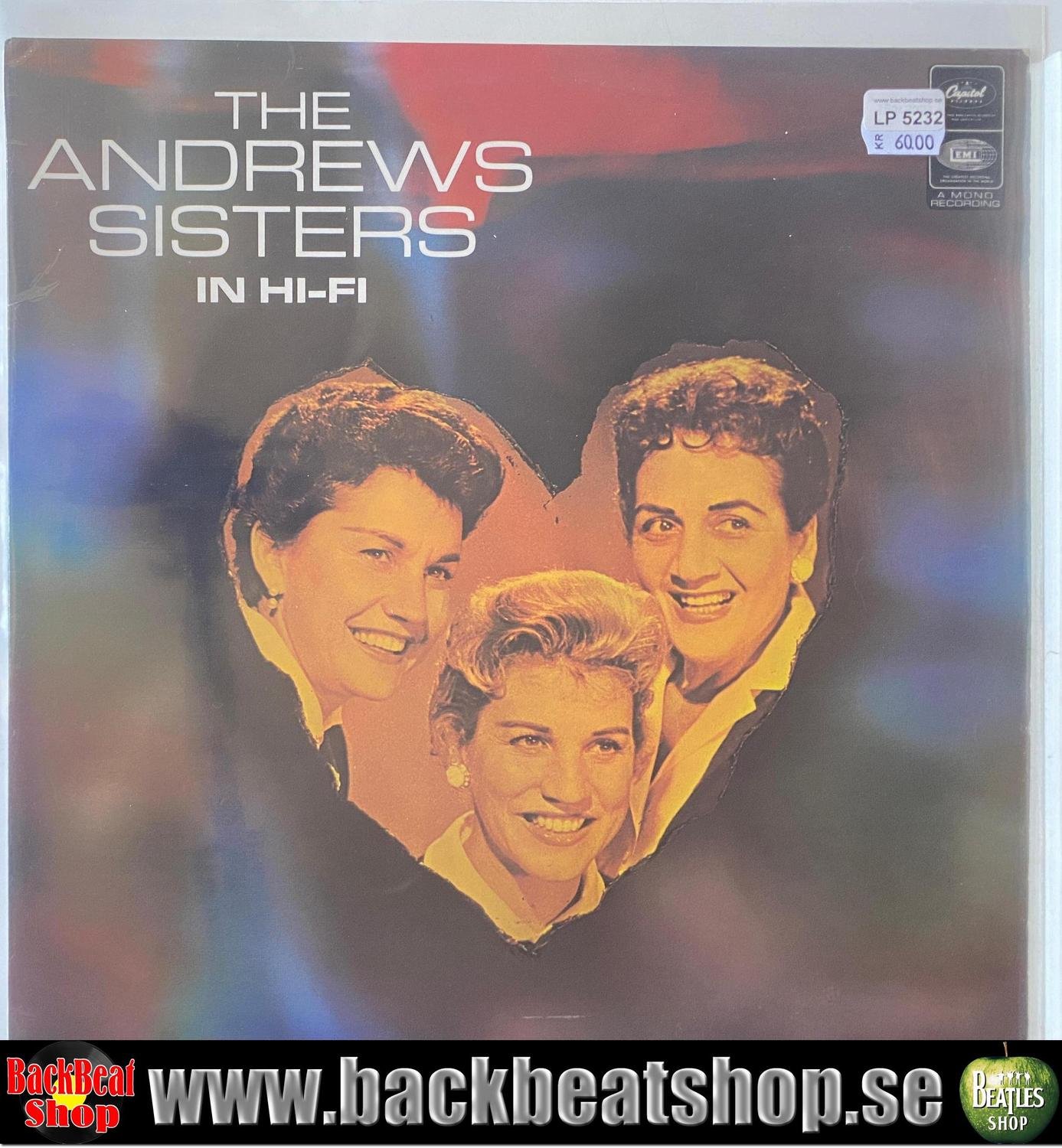THE ANDREWS SISTERS - THE ANDREWS.. | Köp från backbeat på Tradera ...