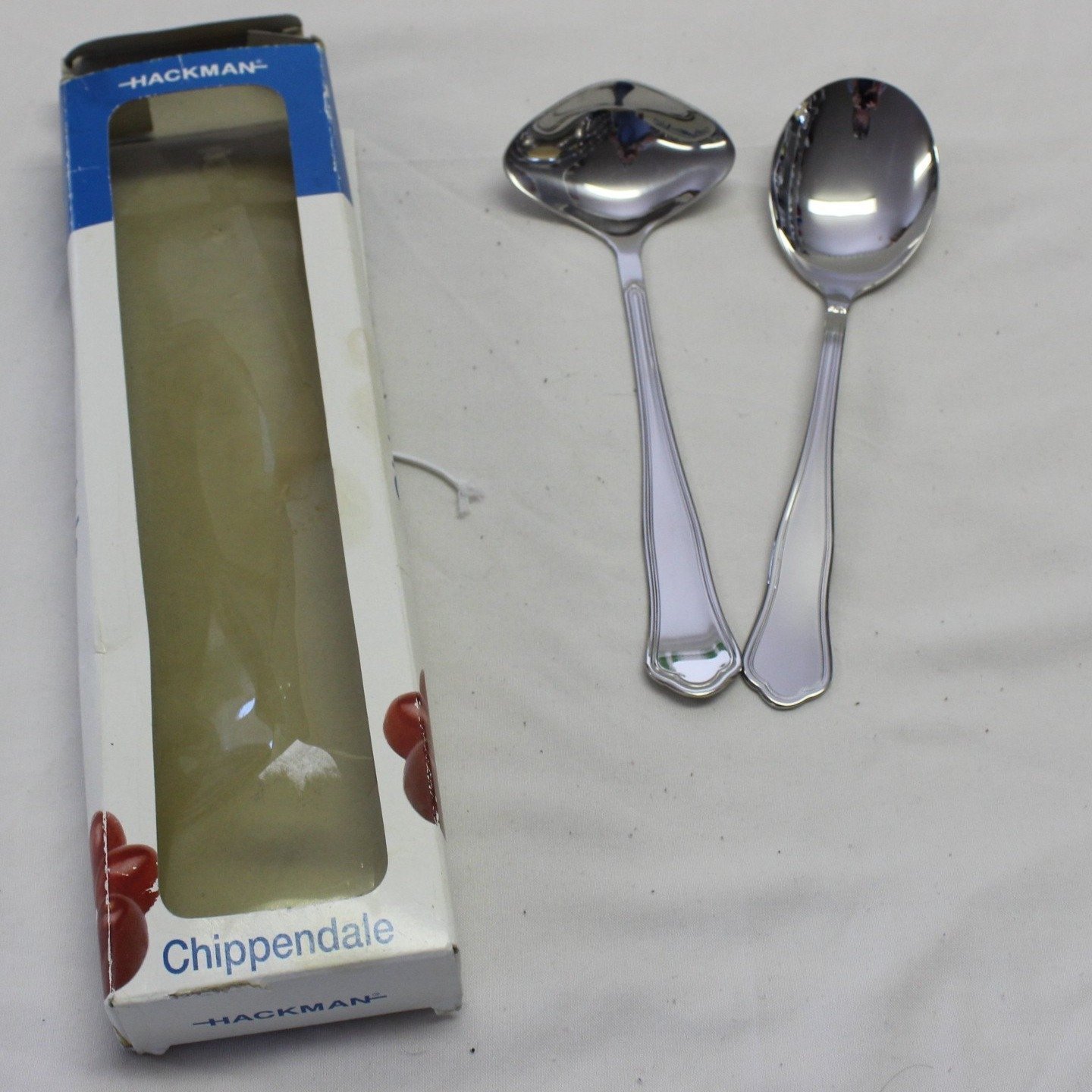 Serverings Bestick Hackman Chippendale 20 cm i .. | Köp på Tradera ...