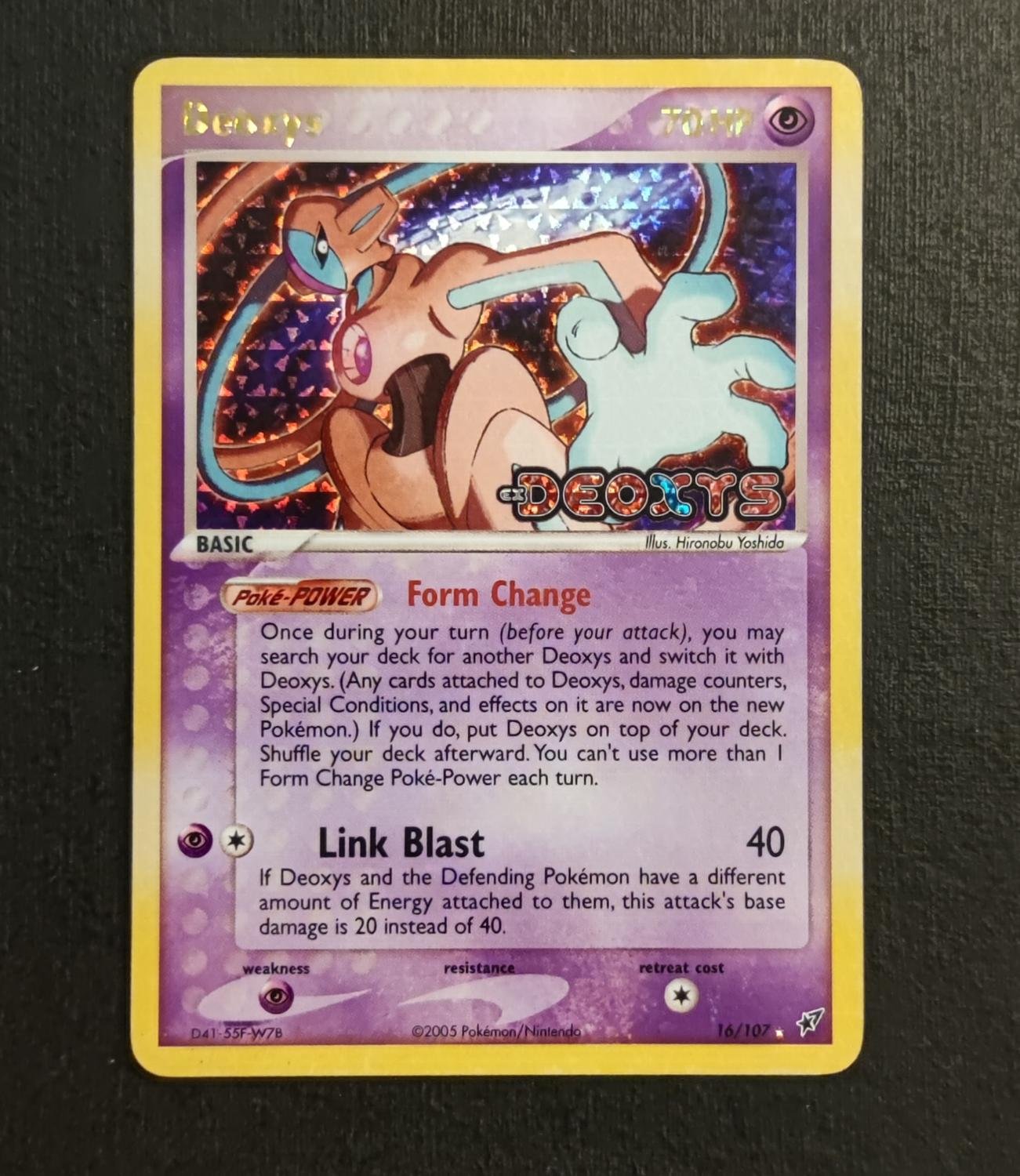 Deoxys 16/107 Reverse Holo Stamped EX Deoxys Po.. | Köp på Tradera (603951001)
