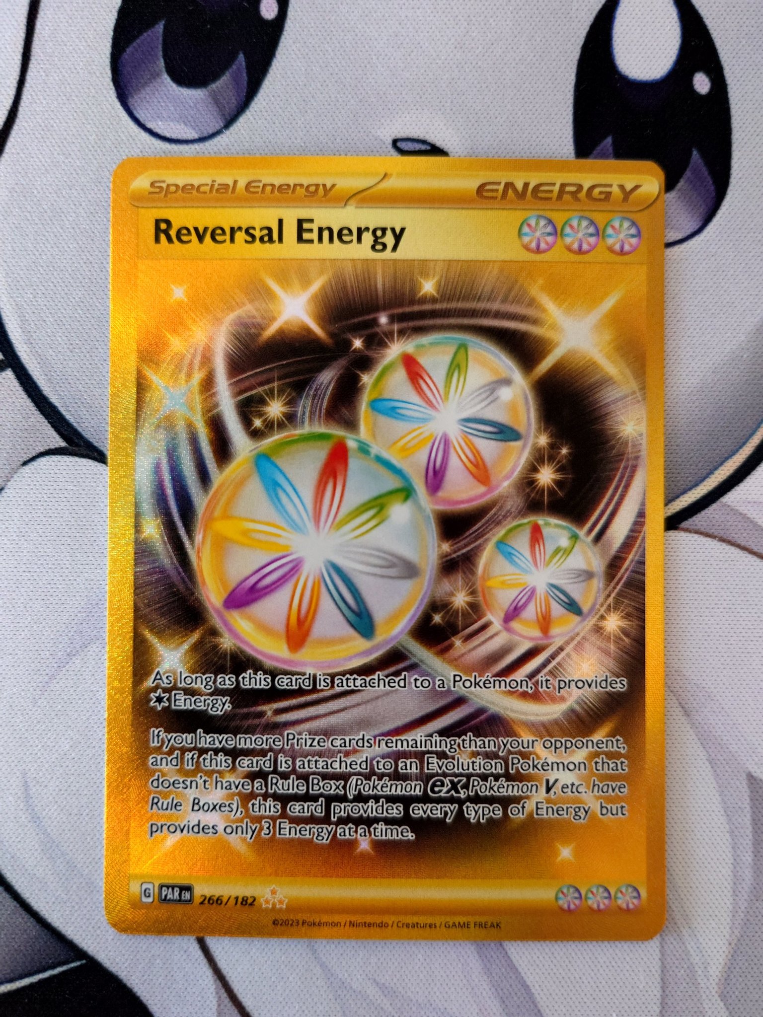 Pokemon Cards Pokemon Reversal Energy Gold Foil Card - Paradox Rift ...