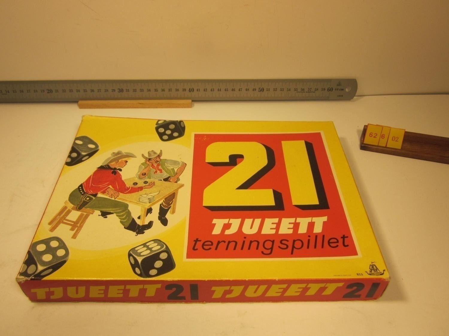 Tjueett, gammalt Norskt spel, Saga Konstförlag,.. | Köp på Tradera ...