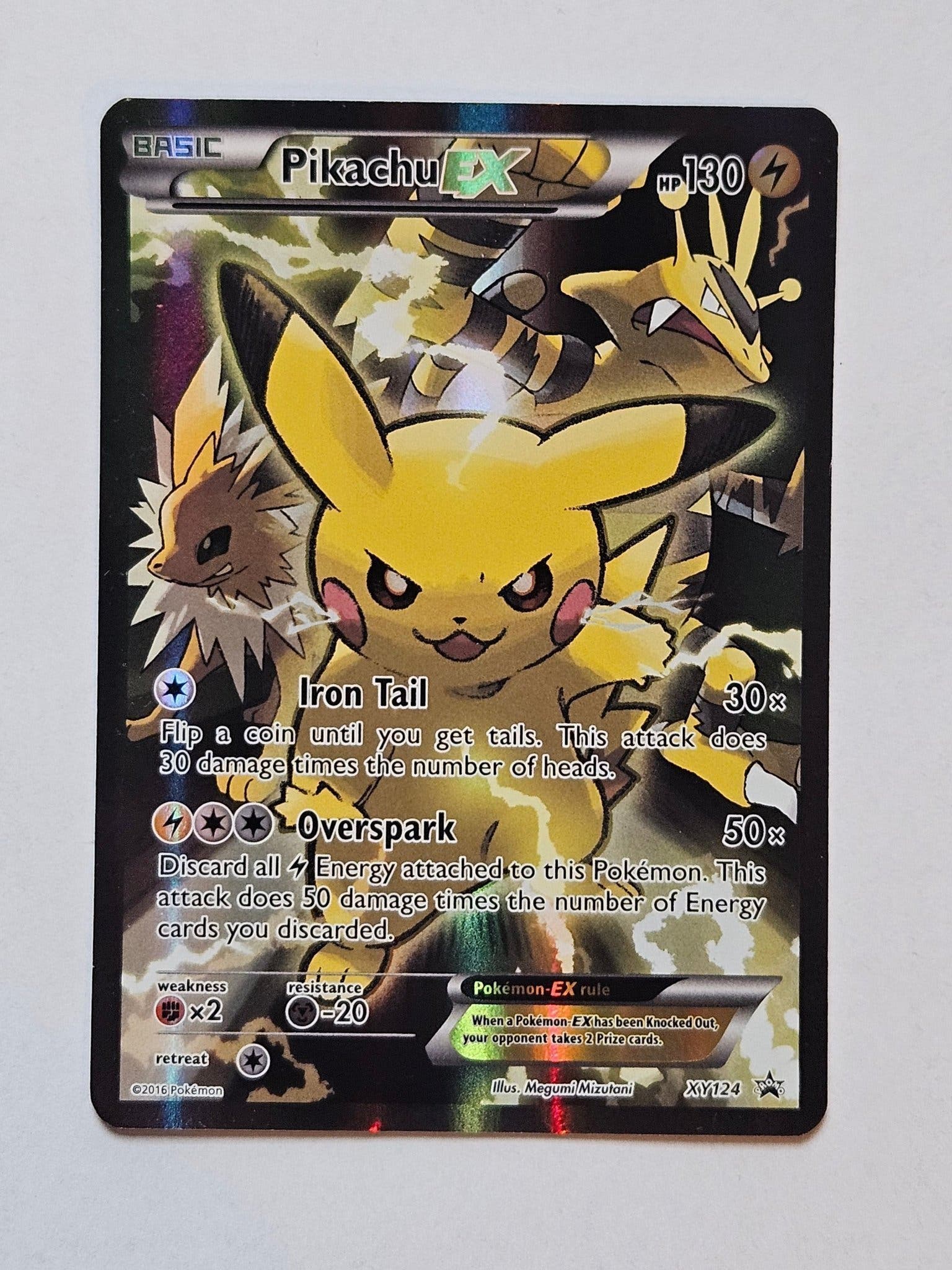 Pikachu EX #XY124 - Pokémonkort Black Star Prom.. | Köp på Tradera ...