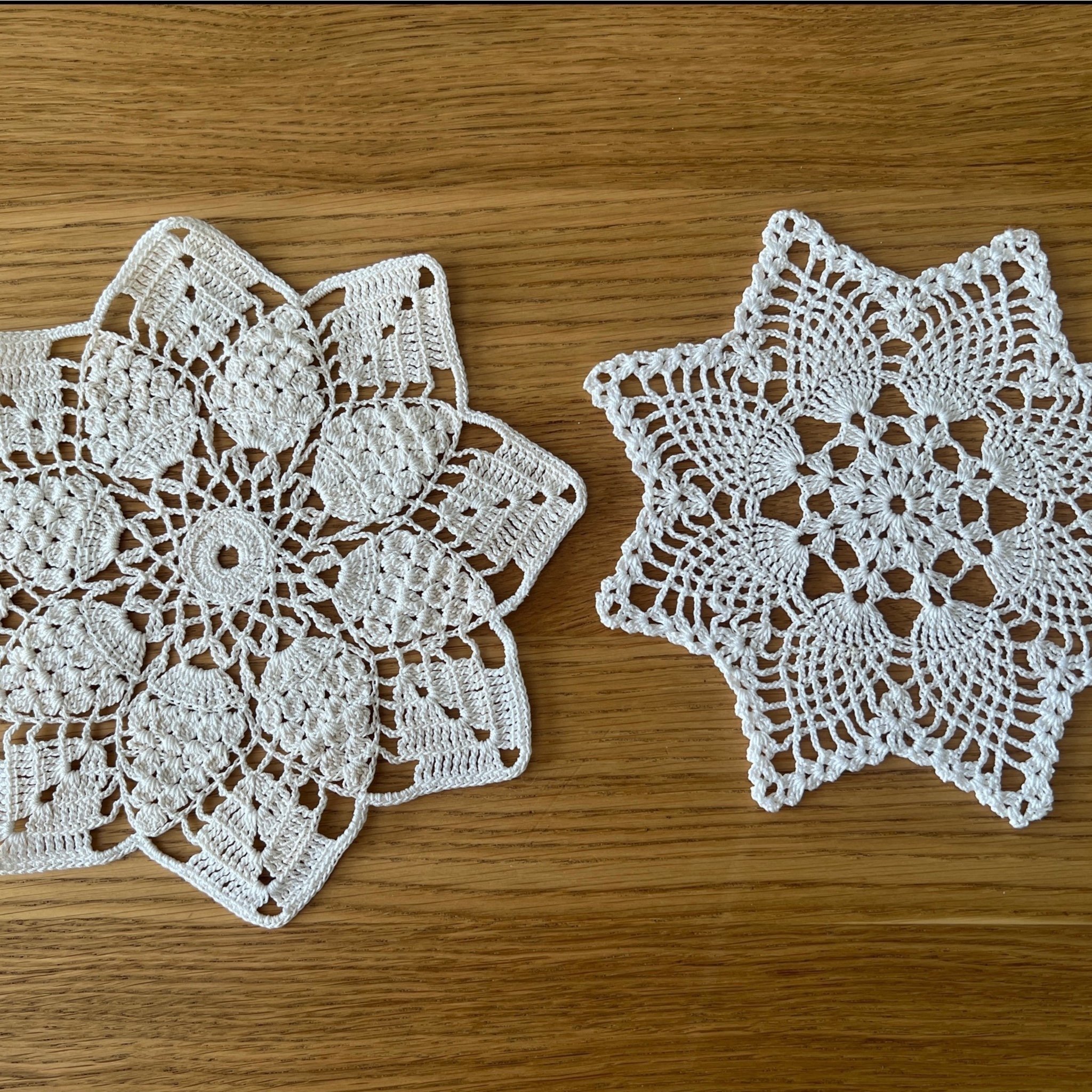 Se produkter som liknar Virkade dukar i olika utföran.. på Tradera ...