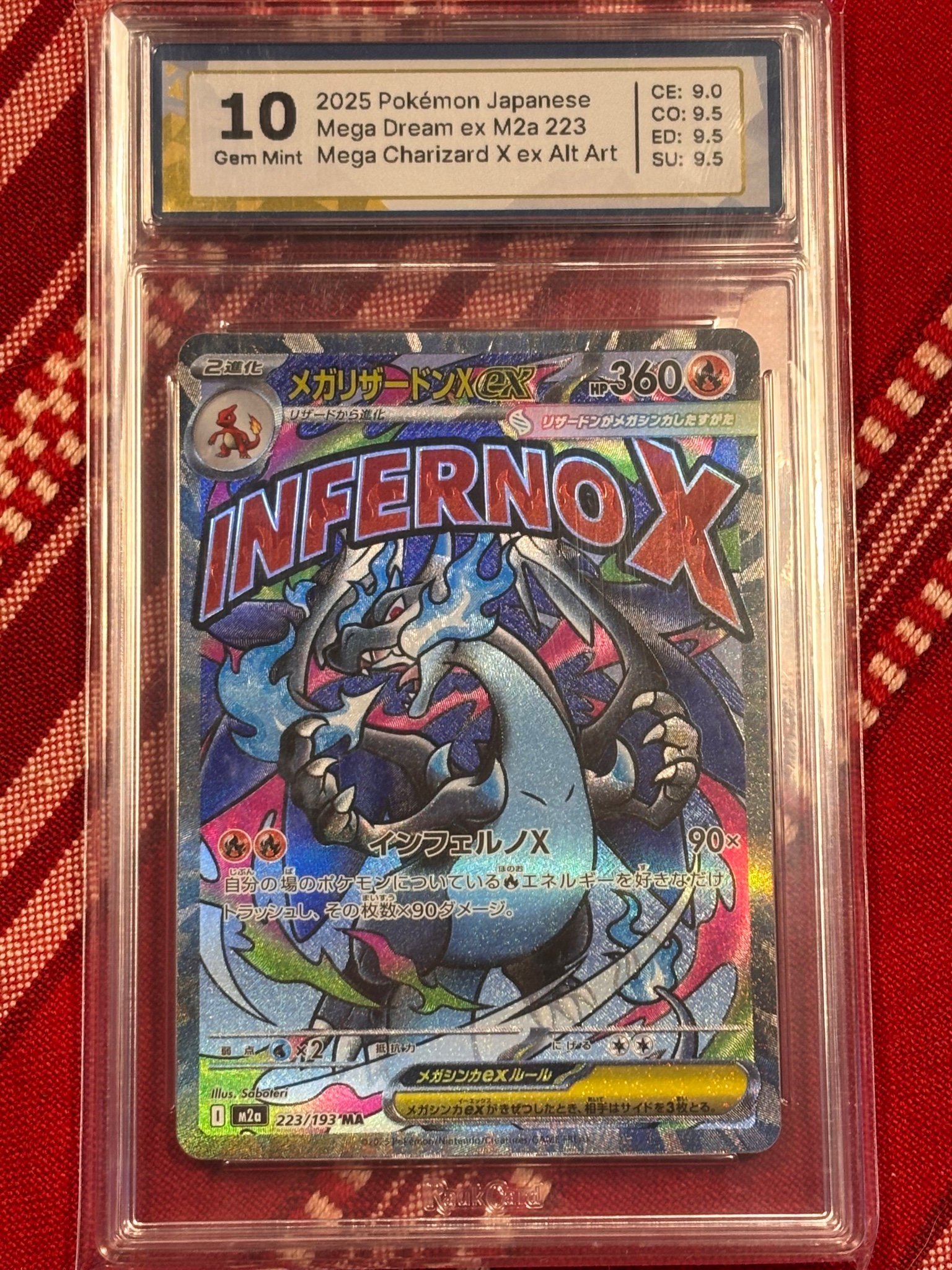 FÖRSTA I SVERIGE Mega Charizard X ex Alt Art – .. | Köp på Tradera ...