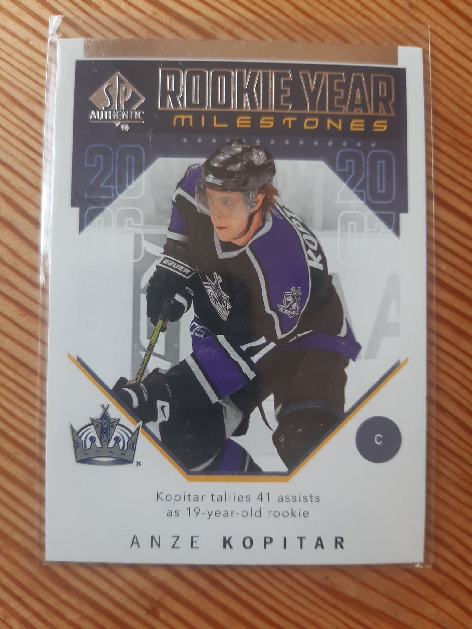 2018-19 SP Authentic Anze Kopitar Rookie Year M.. | Köp på Tradera ...
