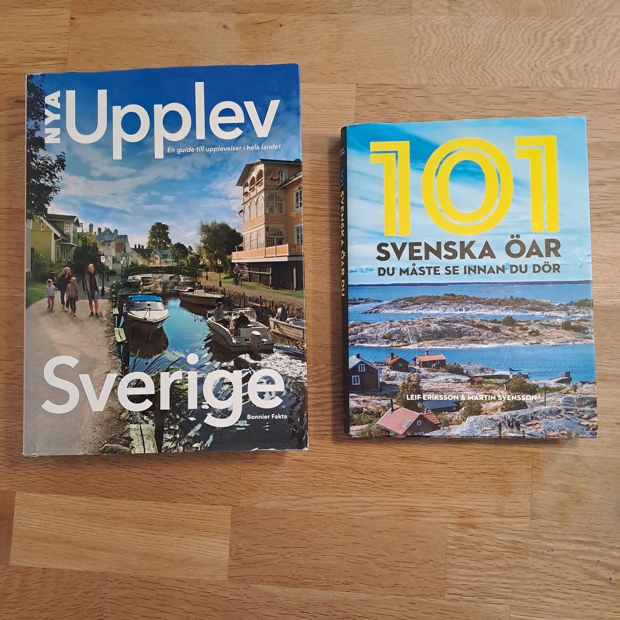 Se produkter som liknar Två reseguider: "Nya Upplev S.. på Tradera ...