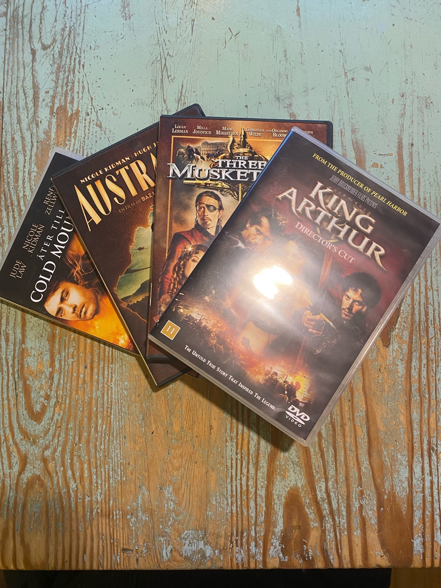 DVD-Filmer: Cold Mountain, Australia, The Three.. | Köp på Tradera (710926920)