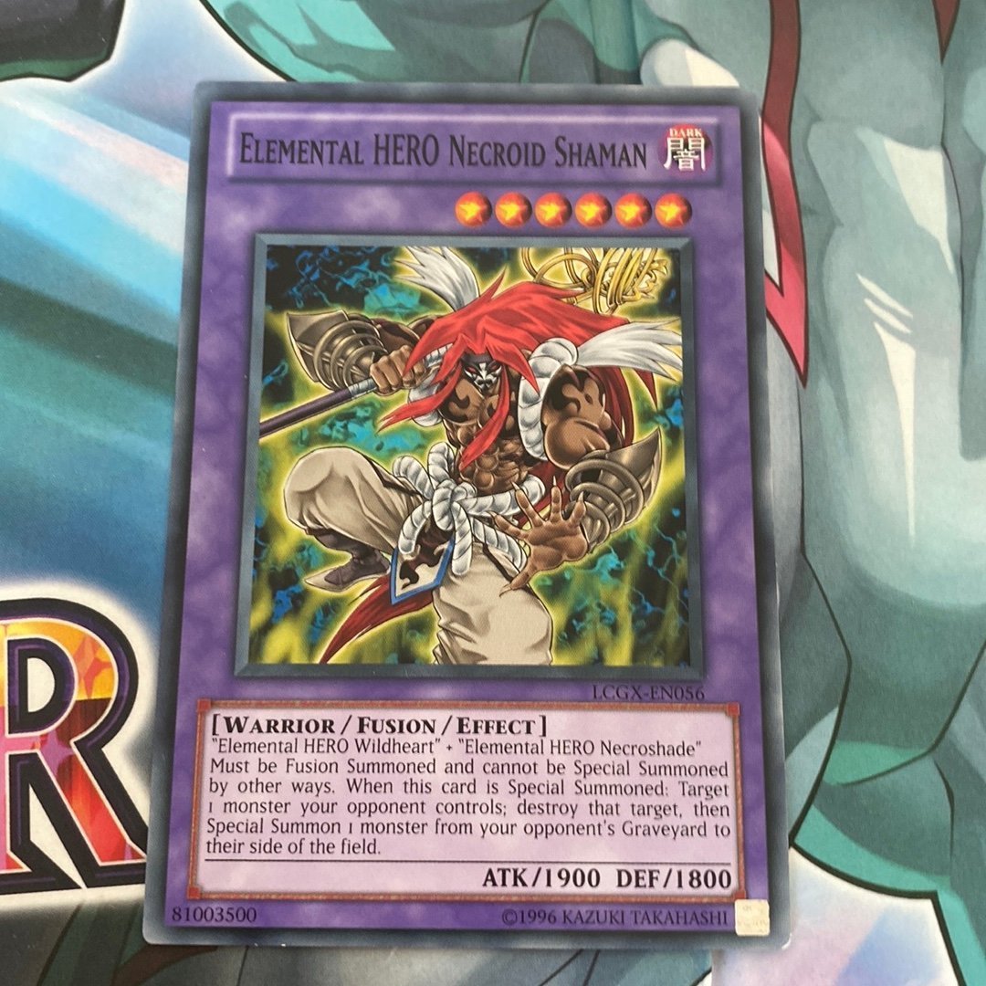 Elemental HERO Necroid Shaman - LCGX-EN056 | Köp på Tradera (720036140)