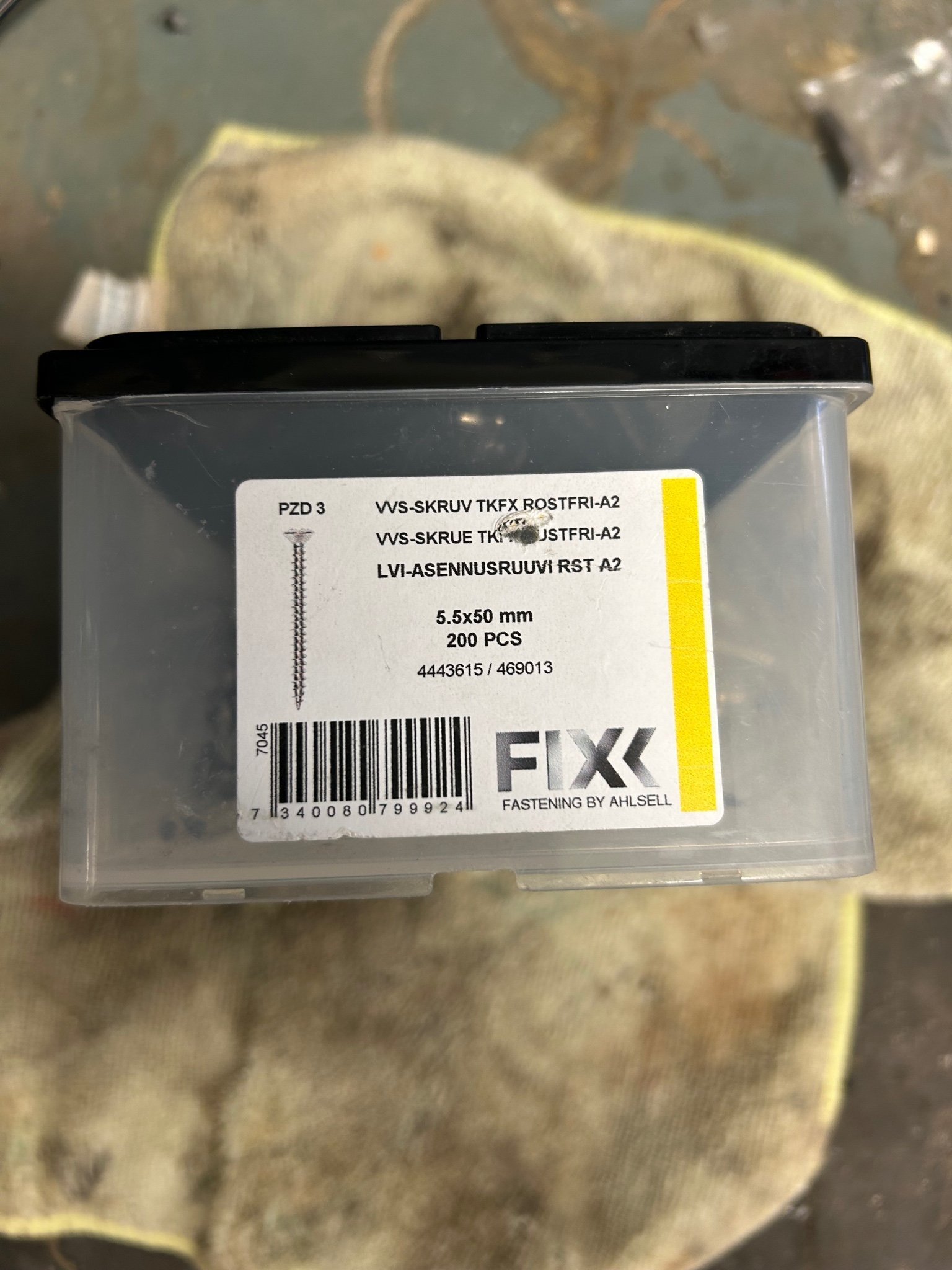 VVS-skruv TKFX Rostfri A2 5.5x50 mm | Köp på Tradera (702399308)