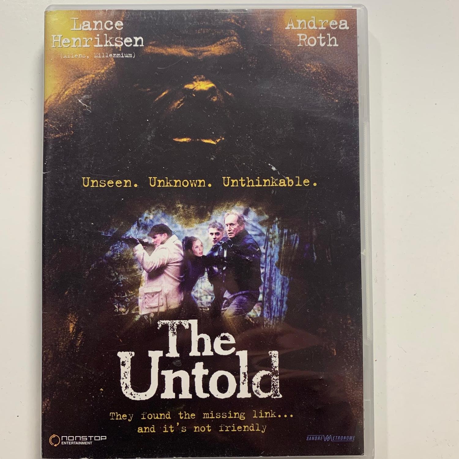 THE UNTOLD. DVD SKRÄCK -02. | Köp från Retrobörsen på Tradera (617360785)