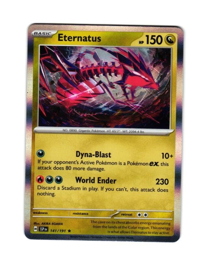 Eternatus Holo Rare 141/191 Sur.. | Köp från RaCardShop på Tradera ...