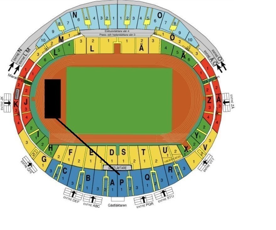 Rammstein Ullevi 1/8 2 sittplatser ihop (385076799) ᐈ Köp på Tradera