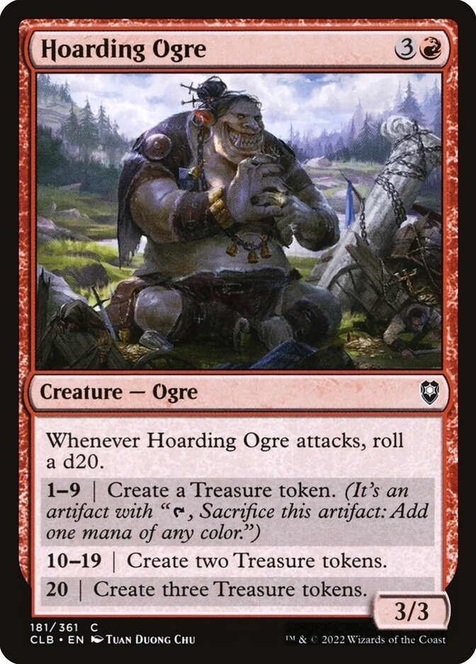 Hoarding Ogre [Commander Legends: Battle for Ba.. | Köp på Tradera ...