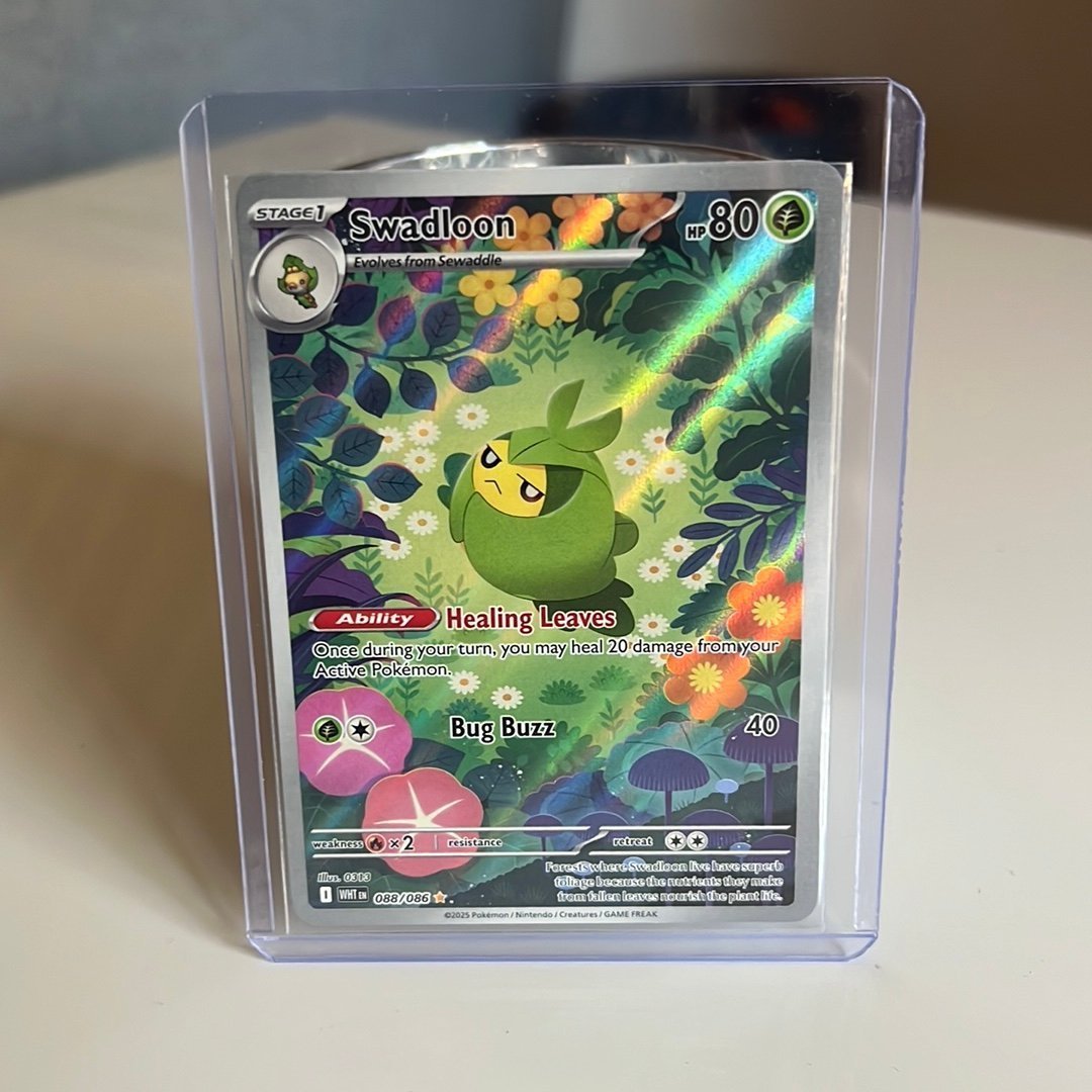 Swadloon full art #088/086 - Pokémon white flare | Köp på Tradera (698983613)