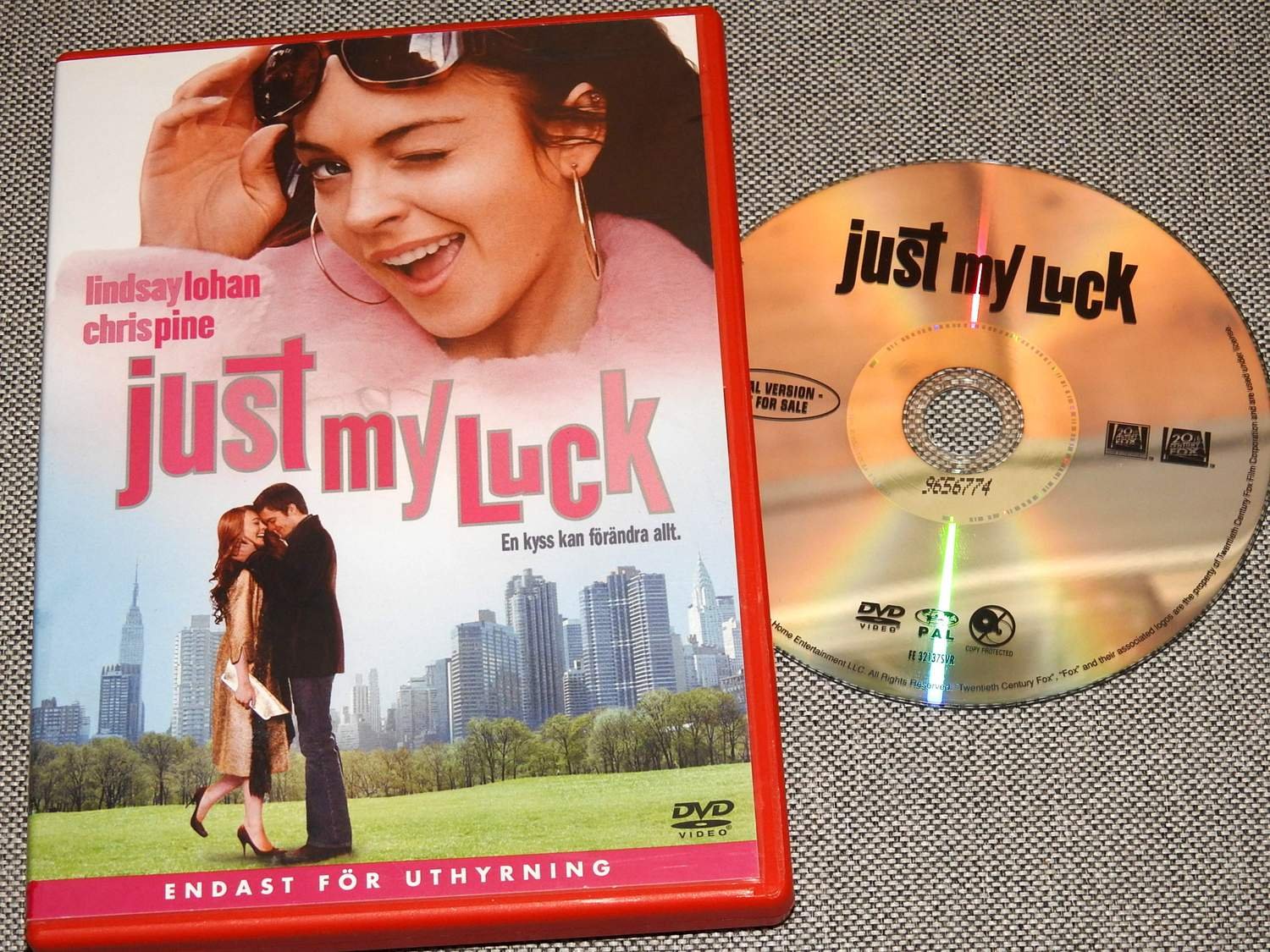 Just My Luck Dvd Cover
