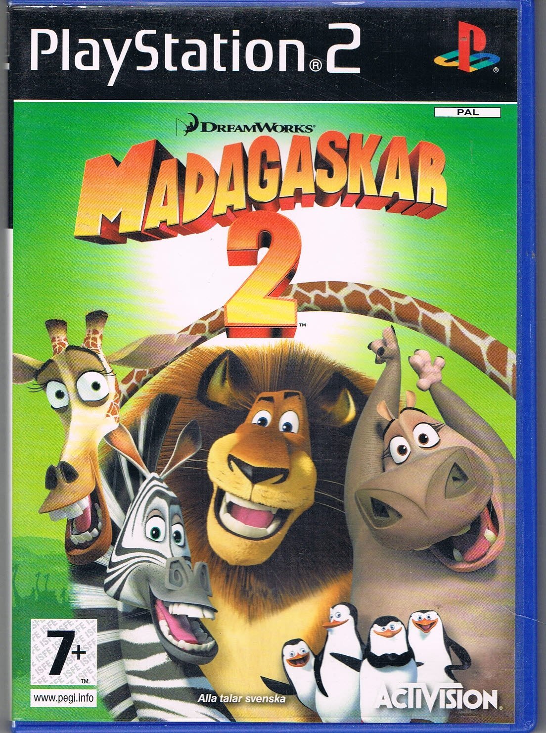 Play station spel PS2 Madagaskar 2 (429902306) ᐈ Köp på Tradera
