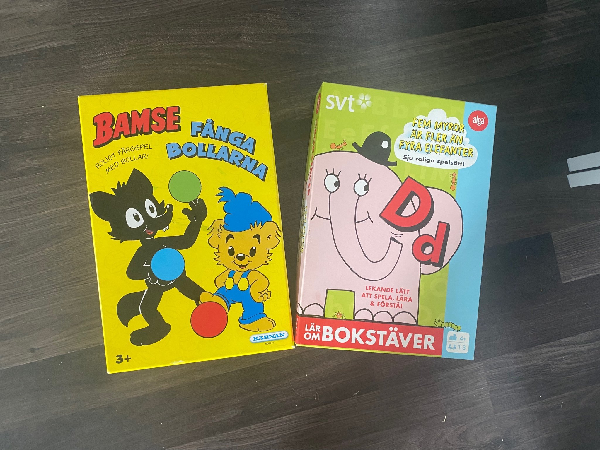 Spel barn bamse och fem myror är fler än fyra e.. | Köp på Tradera ...