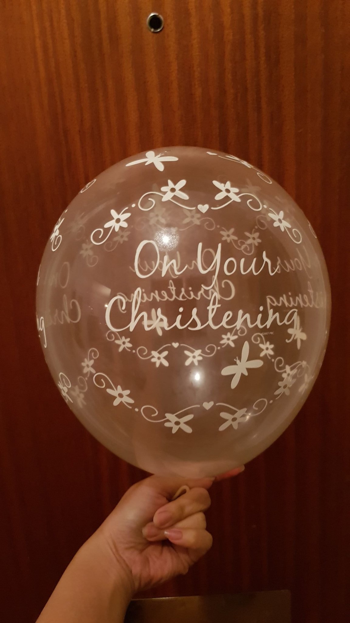 6st ballonger dekoration till barn dop fest kal.. | Köp på Tradera ...